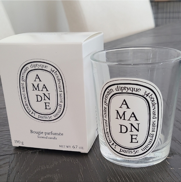 diptyque | Accents | Diptyque Limited Edition Amande Empty Glass Votive ...
